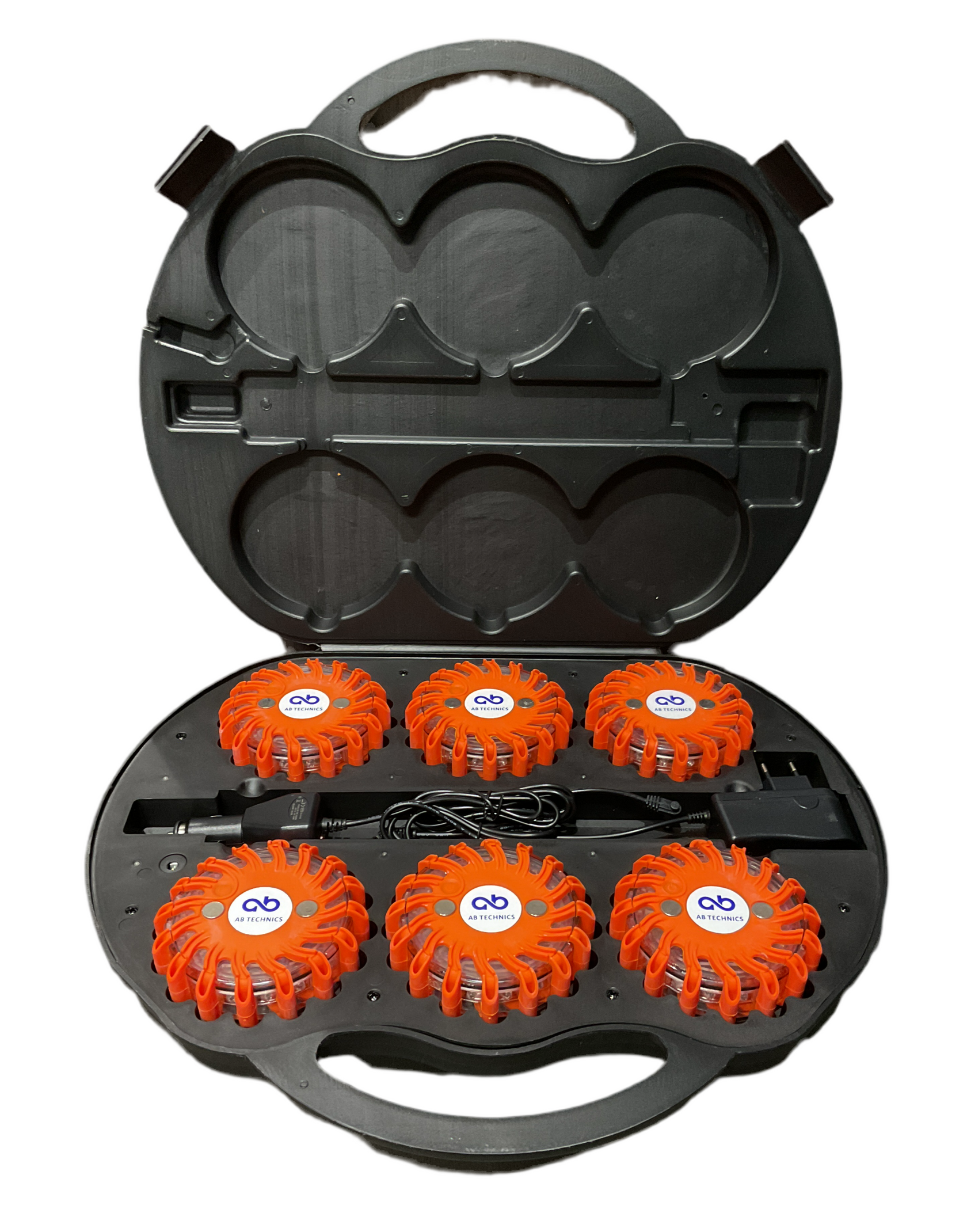 LED Alert Safety Flitslamp Set (6x) Amber - Oranje– AB Technics